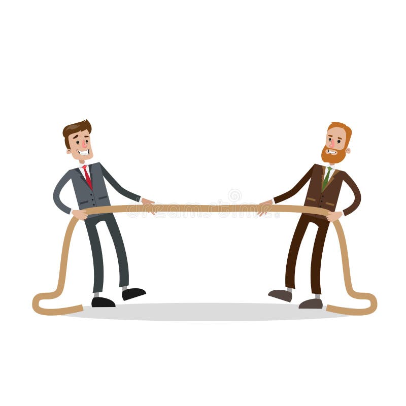 Strong Man Pulling Rope Stock Illustrations – 184 Strong Man Pulling ...