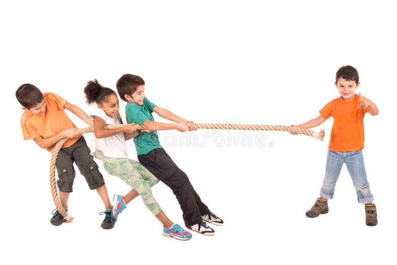 653 Rope Pulling Children Stock Photos - Free & Royalty-Free Stock ...