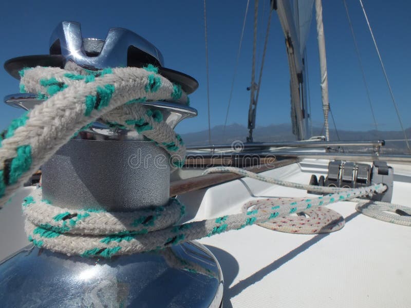 Rope and Rigging stock photo. Image of boat, ocean, sailing - 47081494