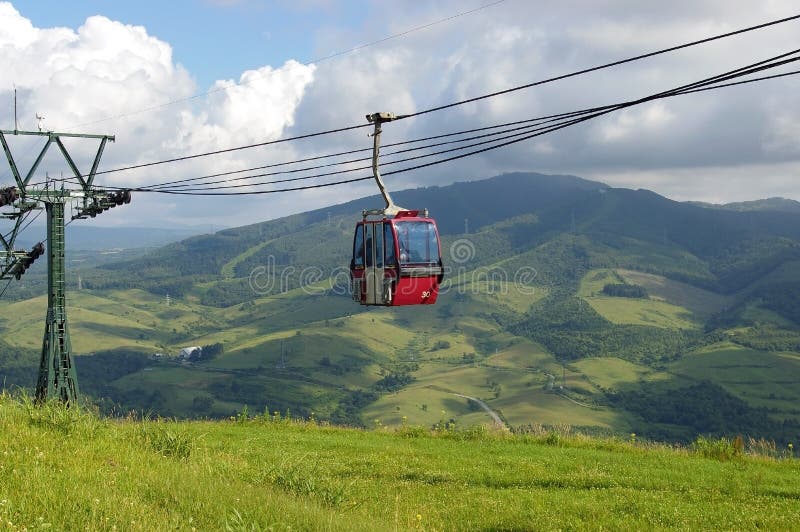 Rope road stock image. Image of funicular, japanese, ascent - 10427301