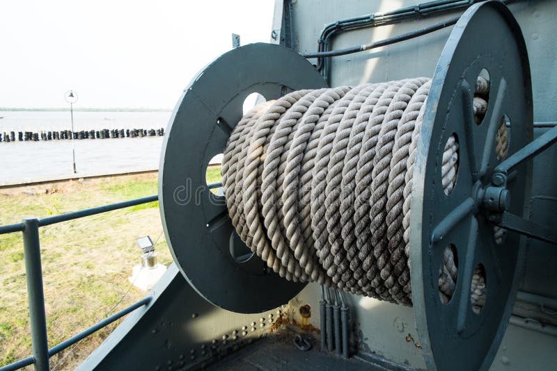 Rope roll stock image. Image of coil, rusty, rope, strong - 42046507