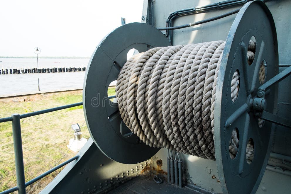 Rope roll stock image. Image of coil, rusty, rope, strong - 42046507