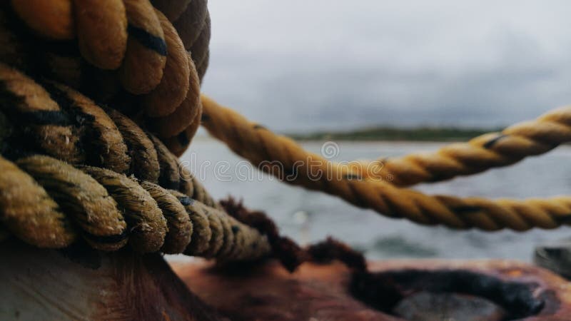 Rope stock image. Image of ocean, ropes, jetty, rope - 120031769
