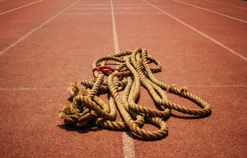 Rope stock photo. Image of edge, class, boundary, competition - 48924010
