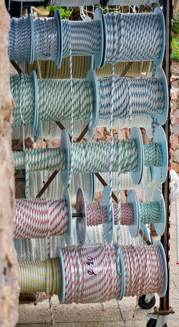 Rope sale stock photo. Image of store, white, green - 122644540