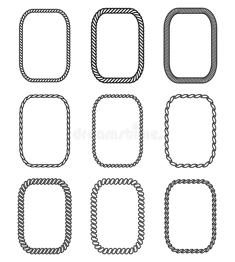 Thin Borders for Christmas Cross-stitch Embroidery Stock Vector ...