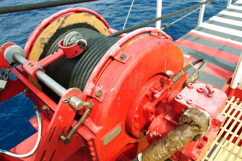 Rope Sling,used in Hard Work or Crane Operation Job. Stock Photo ...