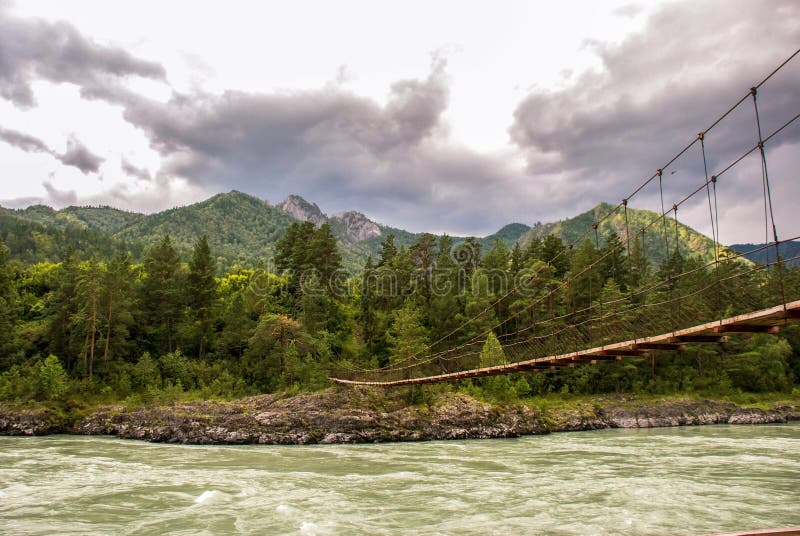 Primitive Suspension Bridge Stock Photos - Free & Royalty-Free Stock ...