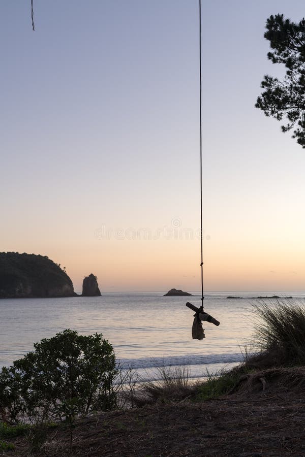 Rope Swing stock photo. Image of active, rope, weekend - 78845532