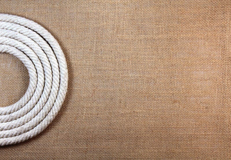 Rope swirl with jute stock image. Image of fastening - 73910153