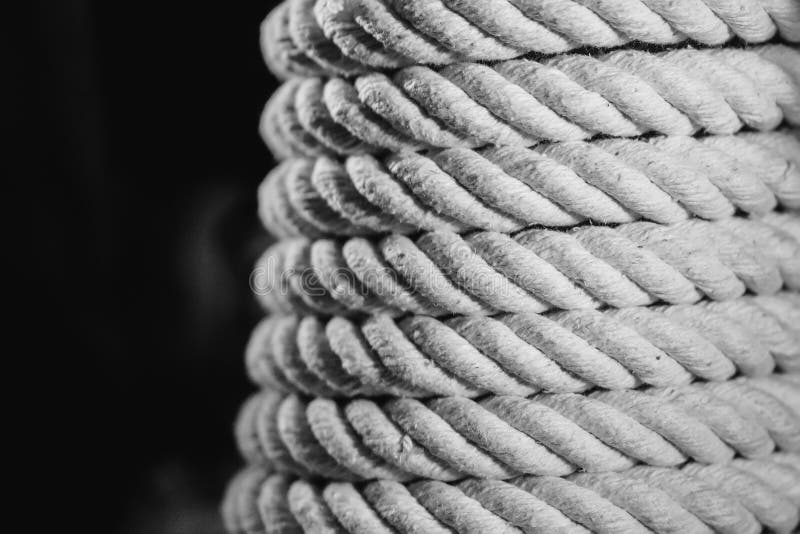 Rope Texture Pattern Background. Cord. Clouse-up Stock Photo - Image of ...