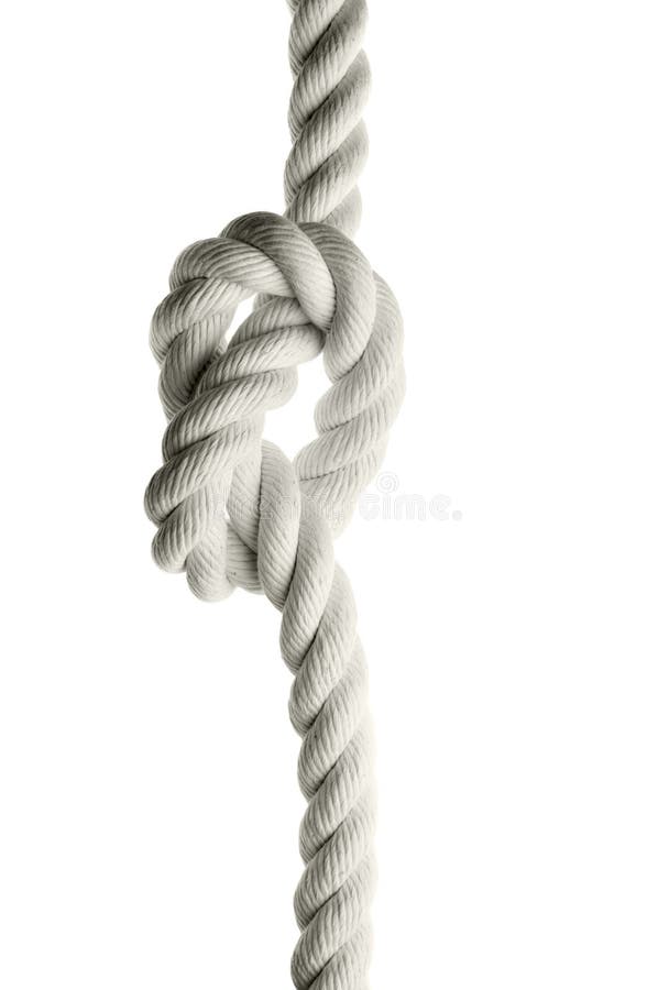 Brown broken rope stock photo. Image of dangerous, background - 4477620