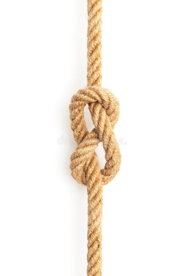 Knot in rope stock image. Image of rope, noose, circle - 29599551
