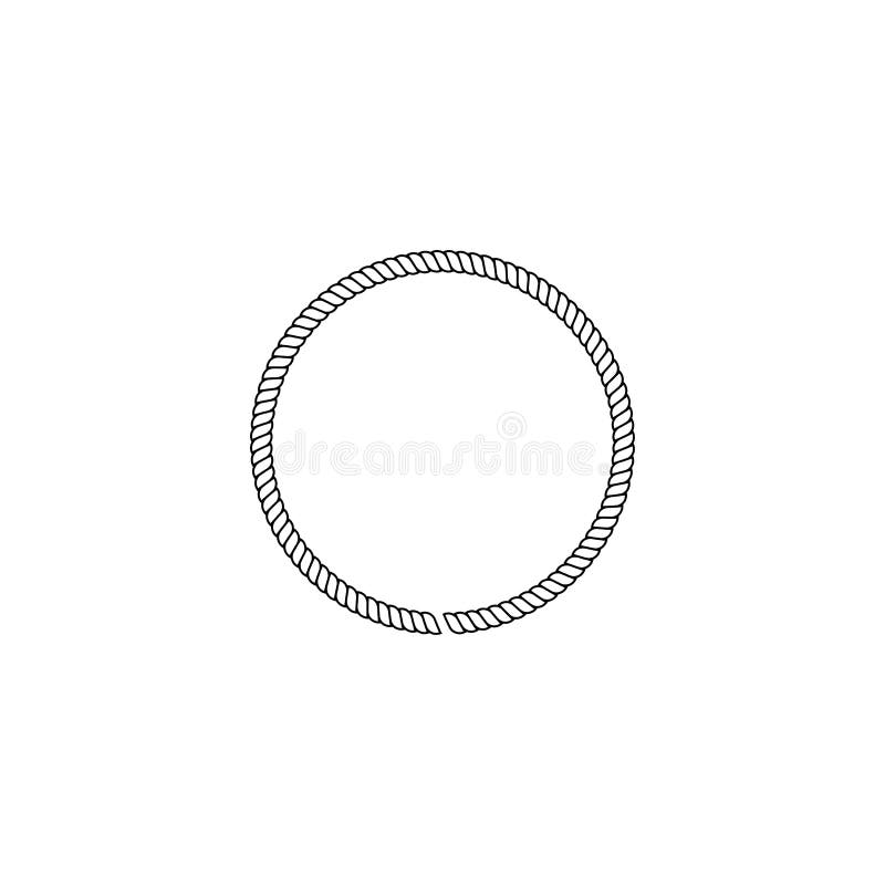 Rope Vector Illustration Template Concept Stock Vector - Illustration ...