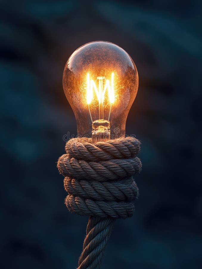 Rope Wrapped Light Bulb Stock Photos - Free & Royalty-Free Stock Photos ...
