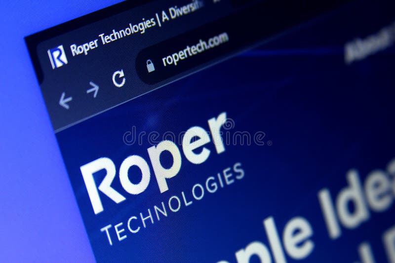 Roper Technologies Engineering Company Editorial Photography - Image of ...