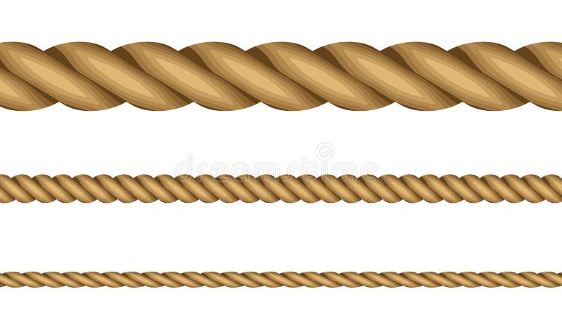 Ropes stock vector. Illustration of cord, nautical, marine - 25101216