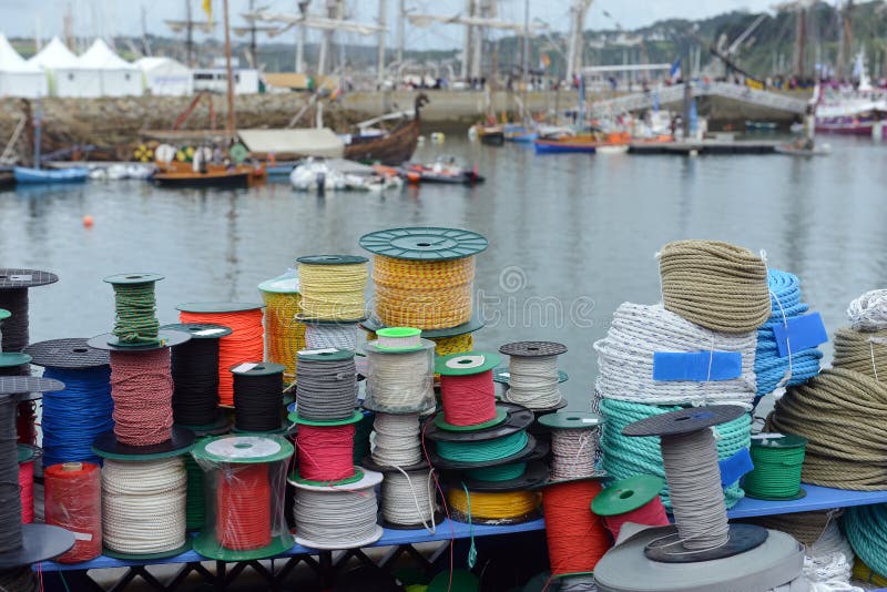 Ropes and cables stock photo. Image of background, line - 37619746