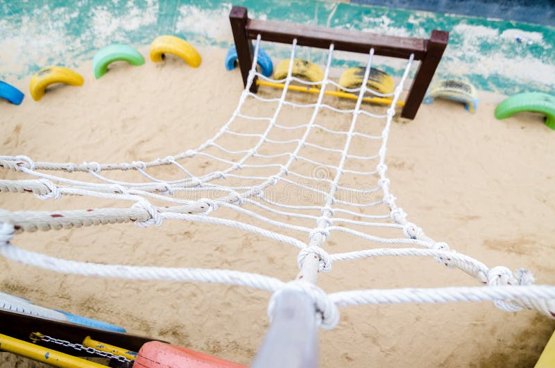 Rope Net Climbing Frame Stock Images - Download 193 Royalty Free Photos