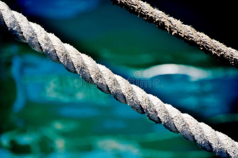 Ropes stock photo. Image of ripples, berg, blue, ropes - 47282924