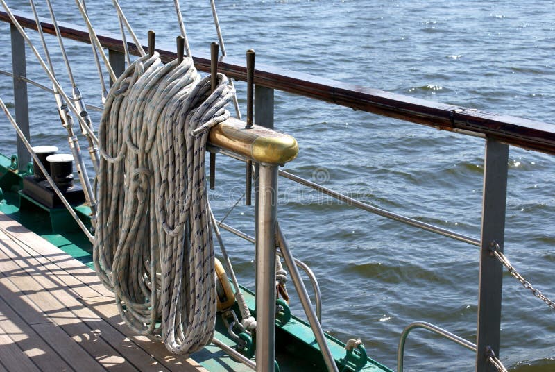 Ropes marine stock photo. Image of investment, sailing - 41217812