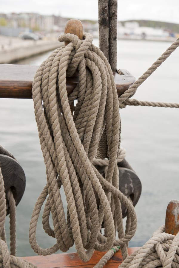 Ropes on Sailing Ship stock photo. Image of bulwark, colour - 19171892 Ropes on Sailing Ship stock photo. Image of bulwark, colour - 19171892