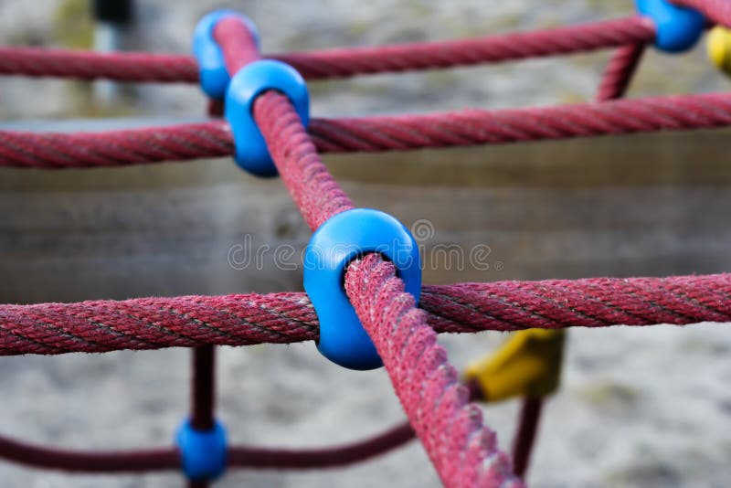 Ropes Sport, Outdoors the Cloth Active Life Stock Image - Image of ...