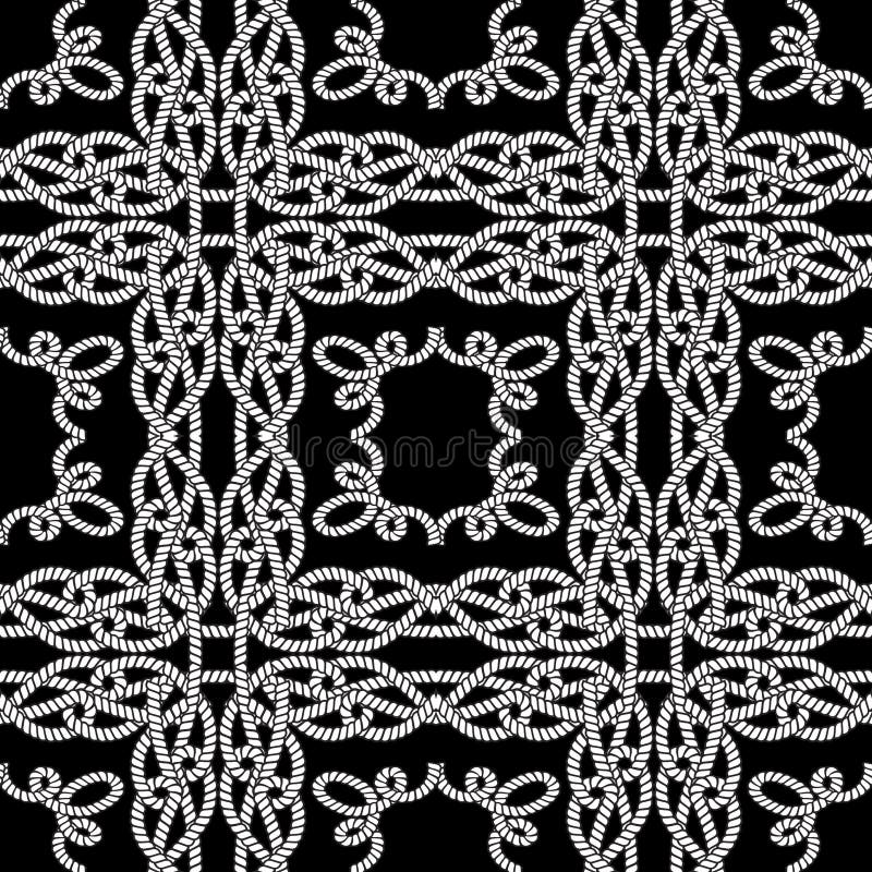 Black White Cable Knit Stock Illustrations – 78 Black White Cable Knit ...