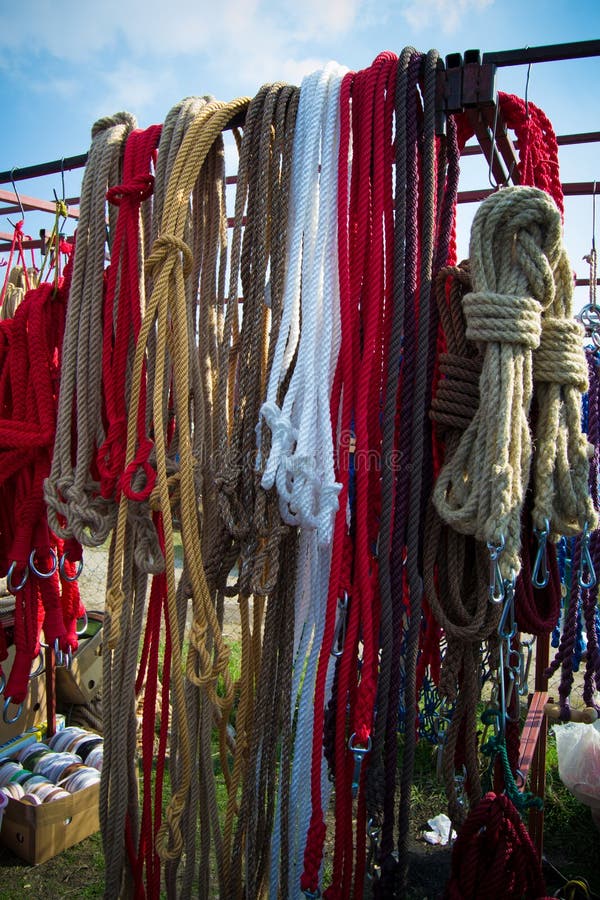 Ropes at Town Fair stock photo. Image of family, isolated - 47388142