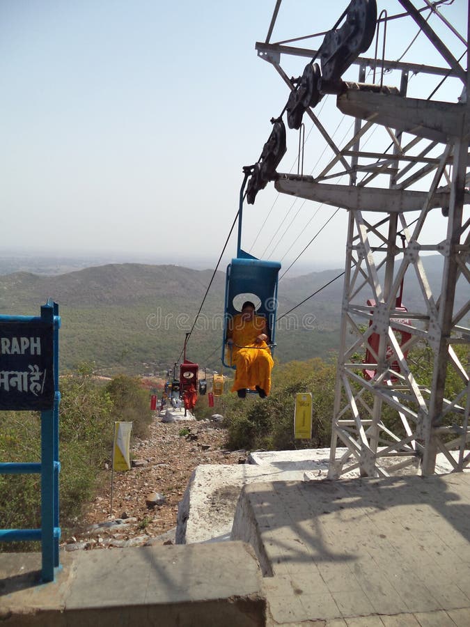 Ropeway in Bodhagaya Bihar India Mahabodhi Temple Editorial Stock Photo ...