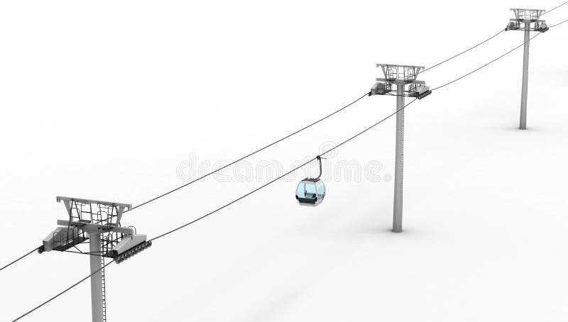 Ropeway Isolated Vector Icon Which Can Be Easily Edit or Modified Stock ...