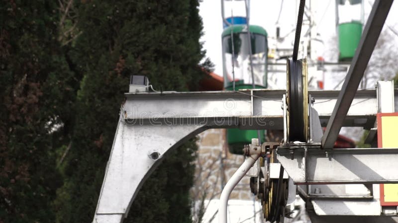 Ropeway stock video. Video of ropeway, travel, wheel - 65384501