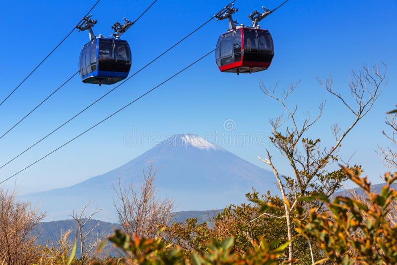 Ropeway To Mount Fuji, Japan Editorial Photo - Image of hill, active ...