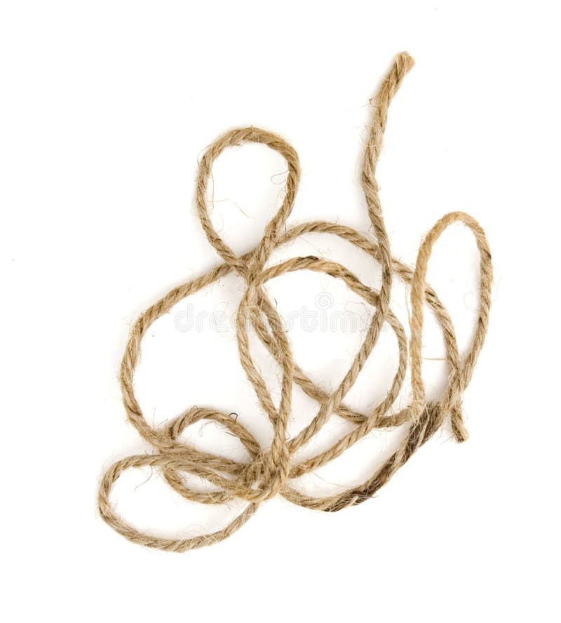 Frayed rope stock image. Image of hanging, break, thread - 12824829