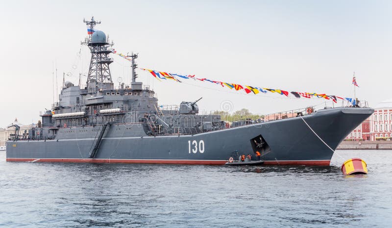 Ropucha-klasse Landend Schip, Project 775 Redactionele Stock Foto ...