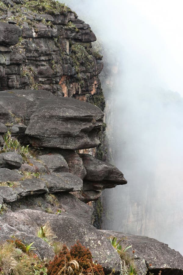 Roraima cliff stock image. Image of gran, doyle, cliff - 1526431