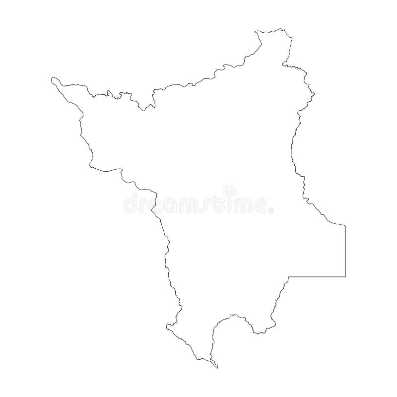 Roraima outline map stock illustration. Illustration of infographic ...