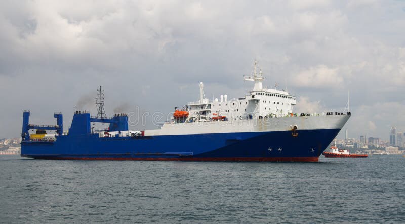 Roro Ship stock photo. Image of cargo, international - 49908890