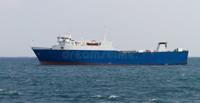 Roro Ship stock image. Image of roro, shipping, rolloff - 34019251