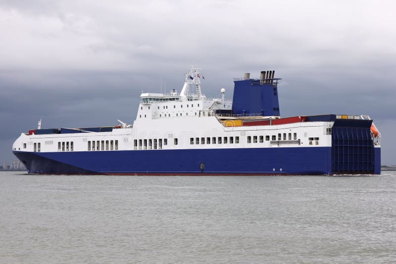 RoRo Vessel stock photo. Image of roll, economy, water - 65328648