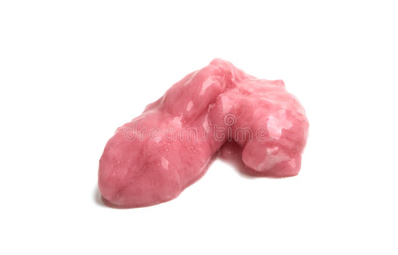 Rosa del chicle imagen de archivo. Imagen de masticado - 63472131