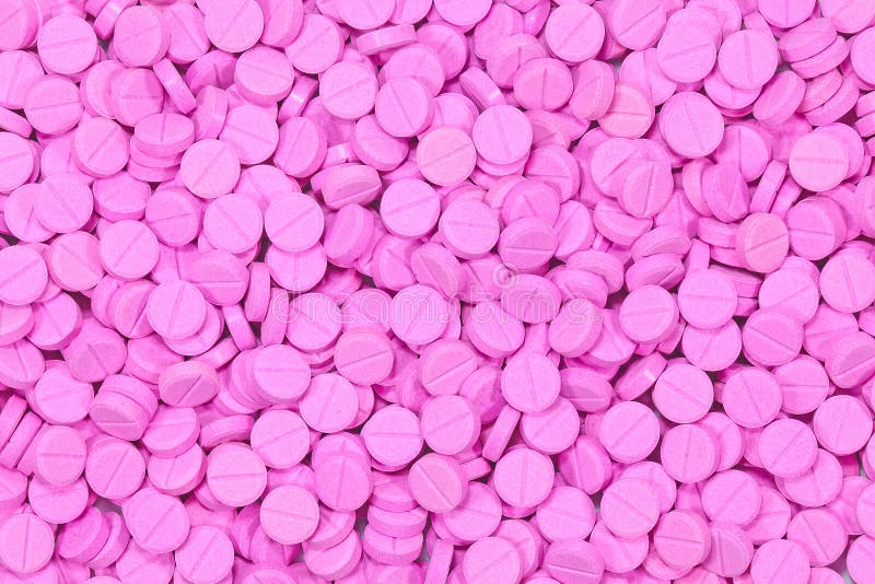 Rosa Medizinische Tabletten Stockfoto - Bild von getrennt, doktoren ...