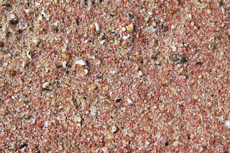 Rosa Sand Auf Elafonissi-Strand Stockfoto - Bild von lagune ...