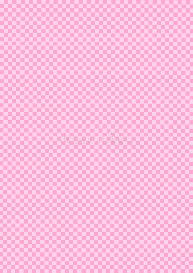 Rosa Y Modelo a Cuadros Rosa Claro Stock de ilustración - Ilustración ...
