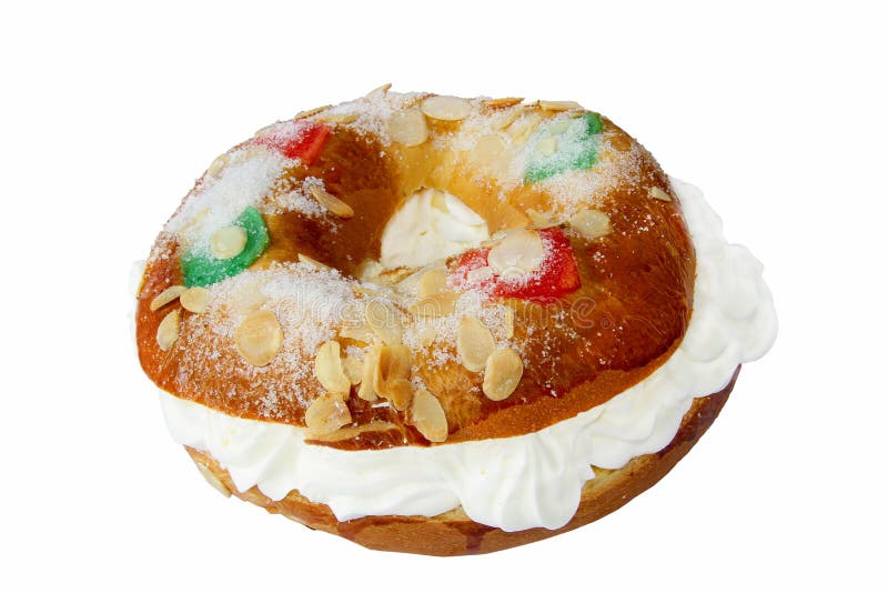 Roscon de Reyes stock photo. Image of bakery, round, roscon - 28391570