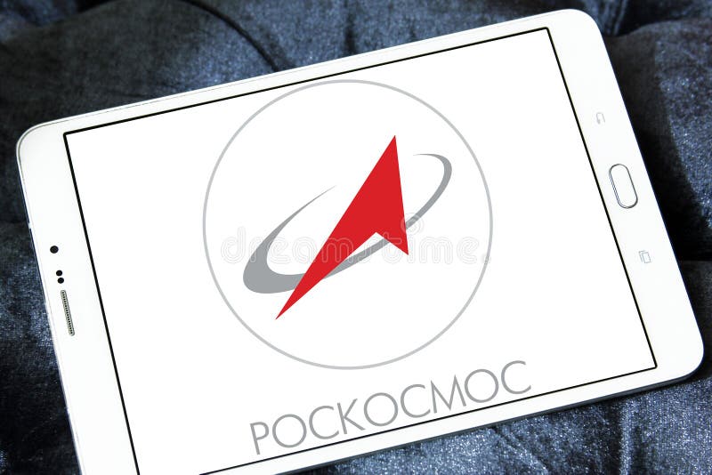 Roscosmos, Logo Russe De Programme Spatial Photographie éditorial ...