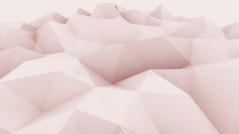 Rose Abstract Triangular Modern Motion Background for Presentations and ...