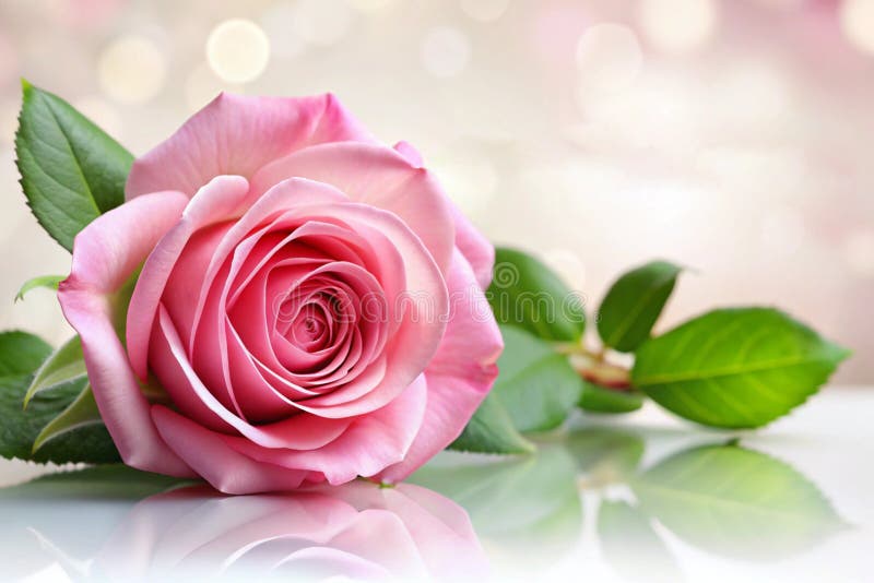 Rose Art Design for Invitation Card Stock Illustration - Illustration ...