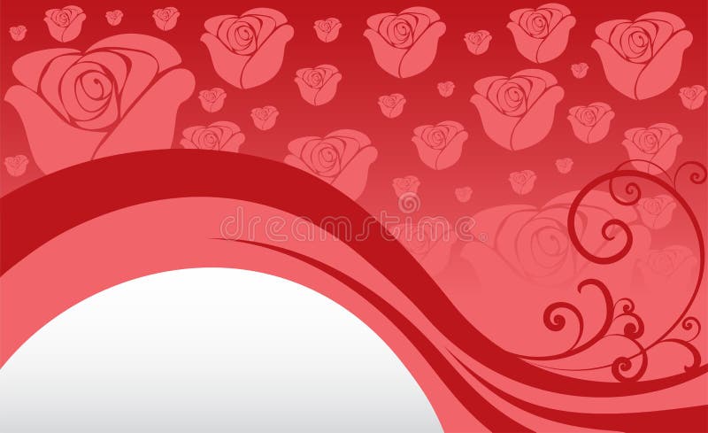 Rose Background stock vector. Illustration of graphics - 29507316