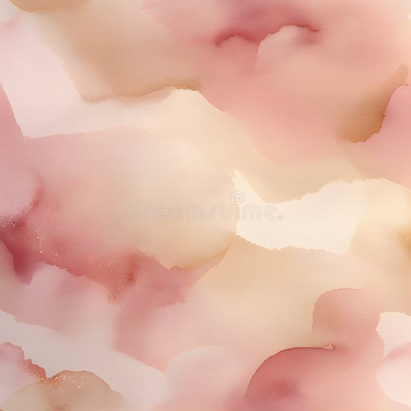 Rose Beige, Skin Color Watercolor Gradient Background Stock Image ...